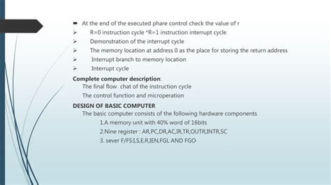 basic computer organisation and design pptx operating systems computer software and