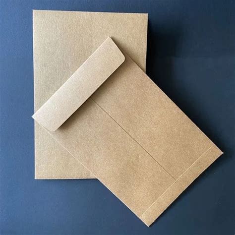 Plain Brown Kraft Paper Envelope Size 5x7 Inch At ₹ 2piece In Gurugram