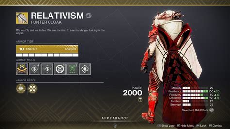 Destiny Hunter Class Armor