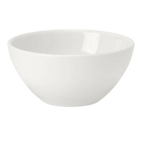 Alumina Vitrified White Bowl 135cm And 10cm Tableware Pack Of 12 Ukcs