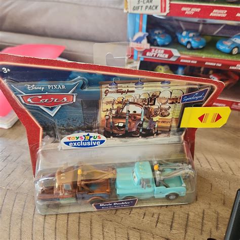 Disney Pixar Cars Movie Doubles Mater And Mater 2 Pack Mattel New Toys R