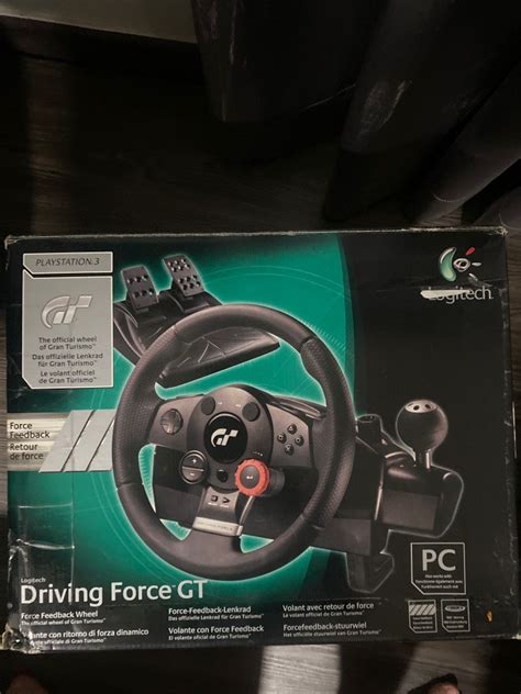 Logitech Driving Force Gt Video Gaming Gaming Accessories Controllers On Carousell