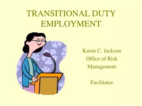 Ppt Transitional Duty Employment Powerpoint Presentation Free