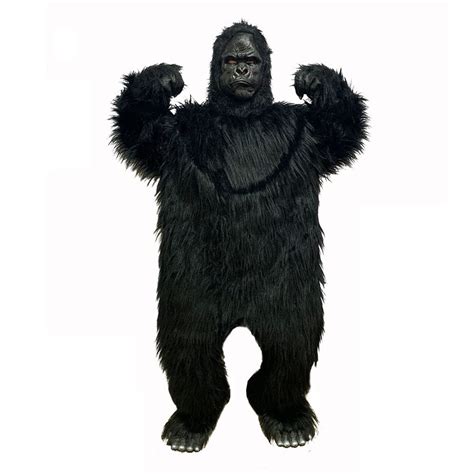 Eraspooky Adult Gorilla Halloween Costume Mens Realistic Ferocious