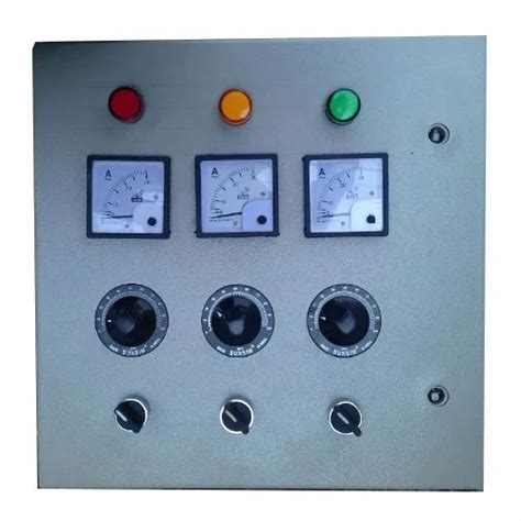 Mild Steel Single Phase Analog Heater Control Panel Ip Rating Ip54 At