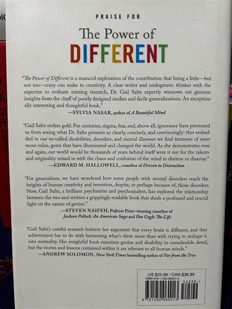 The Power Of Different The Link Between Disorder And Genius By Gail