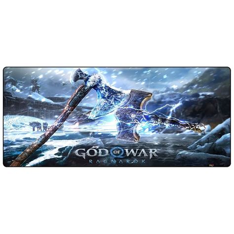 Generico Mouse Pad Gamer God Of War Ragnarok 90 X 40 Cm