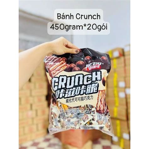 Bánh Phủ Socola Gery Crunch 59k Gói 450gr Shopee Việt Nam