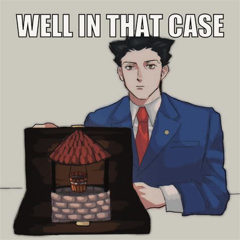Safebooru 1boy Ace Attorney Arm Rest Black Hair Blue Jacket Breast