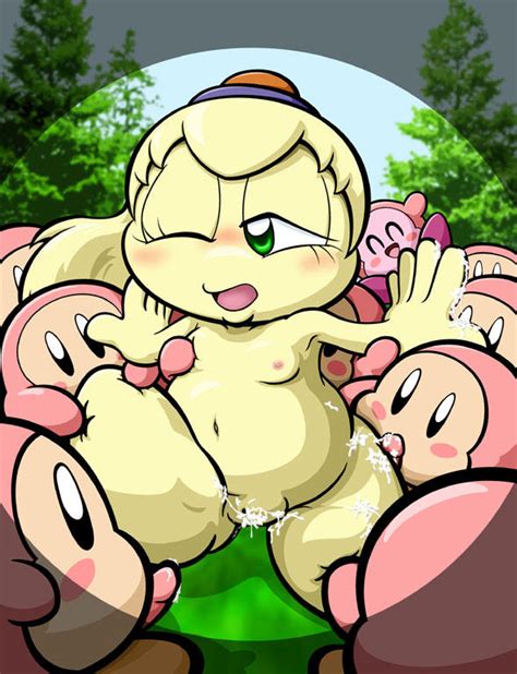 Rule 34 Artist Request Blush Green Eyes Kirby Series Nude Pussy Small Breasts Tagme Waddle