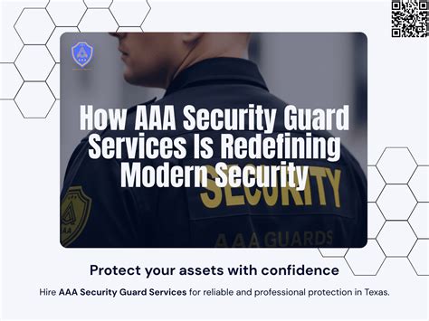 Modern Security Guard Services Texas The Aaa Difference
