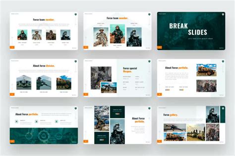 Force Army Military Police Powerpoint Template Masterbundles