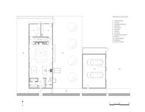 Field House Birdseye Archdaily