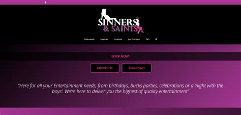 Sinners Saints Adult Entertainment Call IT Support