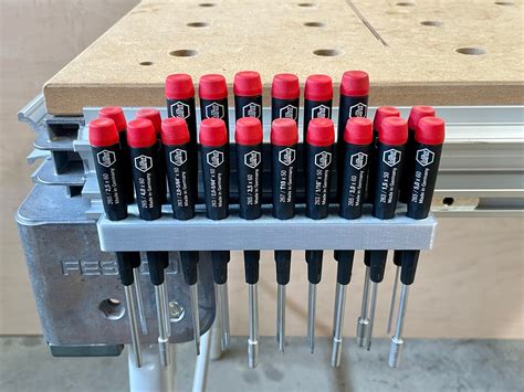 Wiha Precision Screwdriver Set Holder For Festool Mft3 Table Etsy