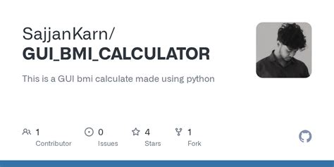 Github Sajjankarnguibmicalculator This Is A Gui Bmi Calculate Made Using Python