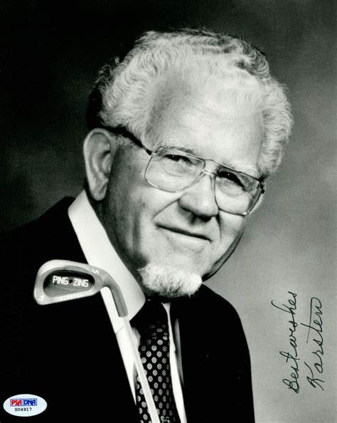 Golf Karsten Solheim Images Psa Autographfacts℠