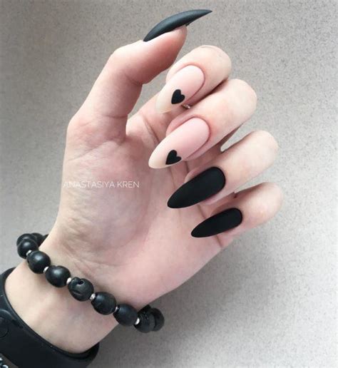 Tendencias Uñas Acrilicas Negras Bonitas Uñas Bonitas