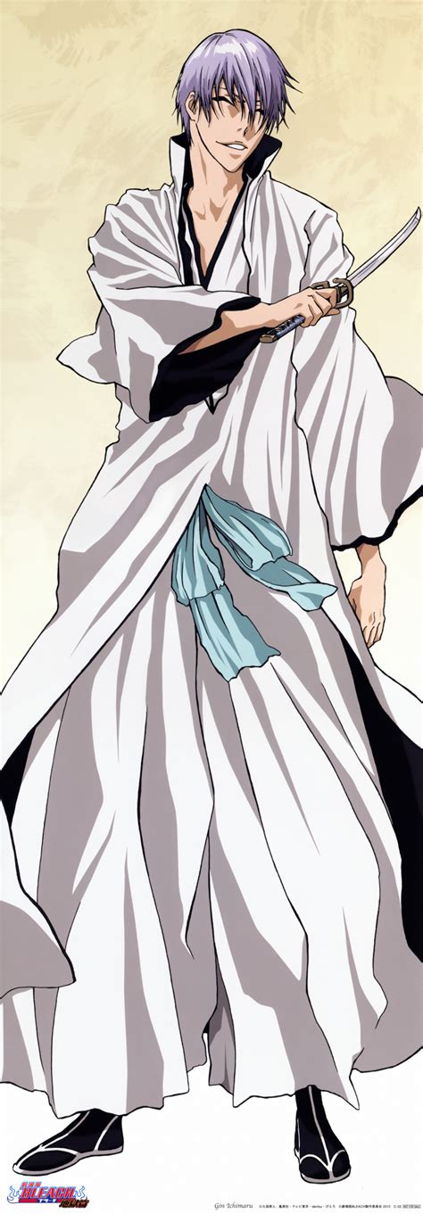 Ichimaru Gin Bleach Silver Hair Absurdres Highres Long Image Tall