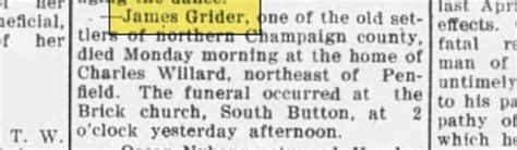 James Grider 1835 1909 Find A Grave Memorial