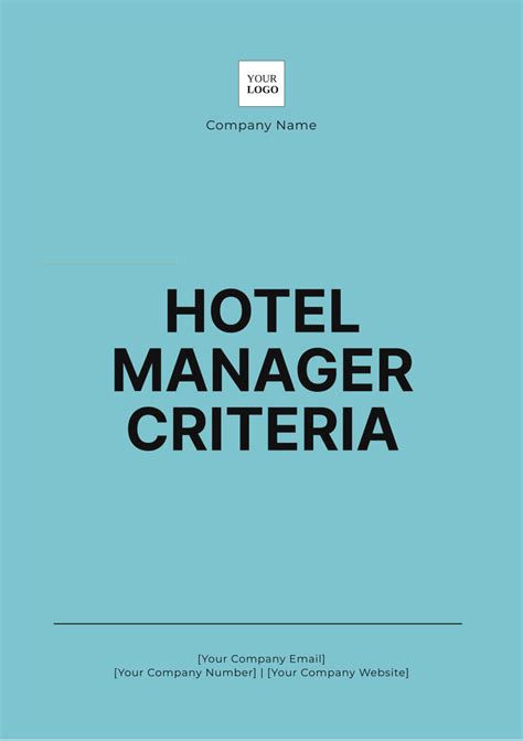 Free Criteria Templates To Edit Online