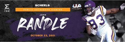 John Randle Public Autograph Signing Eden Prairie Local News