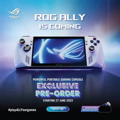 Harga Asus Rog Ally Untuk Pasar Indonesia Dafunda Com