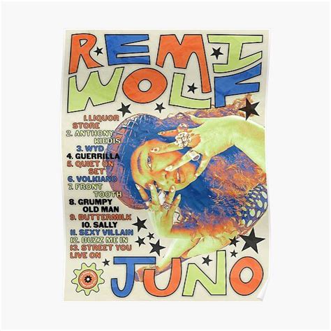 Remi Wolf Juno Poster Premium Matte Vertical Poster Sold By Irfan Khalid Sku 41990819