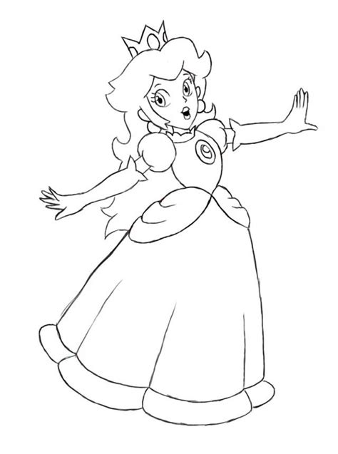 Free Rosalina Peach And Daisy Coloring Pages Download Free Rosalina
