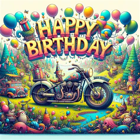 Happy Birthday Motorcycle Meme