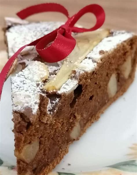 Softest Italian Pear And Almond Chocolate Cake Recipe