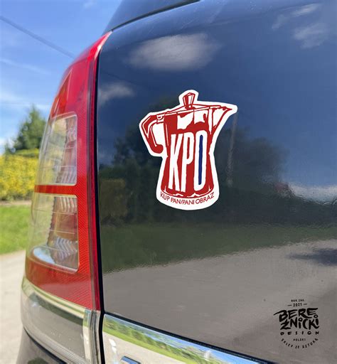 „kpo” Naklejki Bereźnicki Design