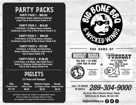 Big Bone Bbq Maple Big Bone Bbq Memphis Bbq