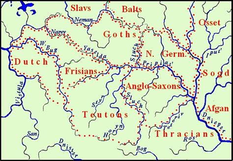 Germanic Tribes In Eastern Europe At The Bronze Age