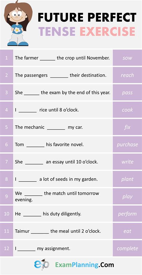 Perfect Verb Tense Worksheet 5th Grade