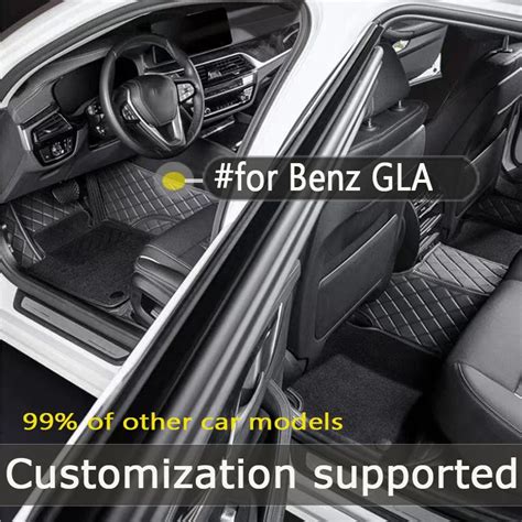 Car Mats Floor For Mercedes Benz Gla Eqa H247 2021 2022 2023 Waterproof