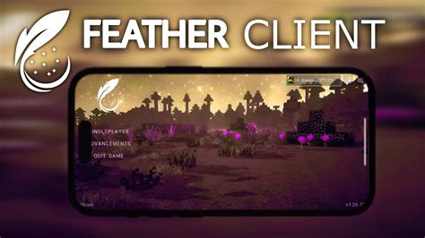 Feather Client For Mcpe I Installed Feather Client For Minecraft