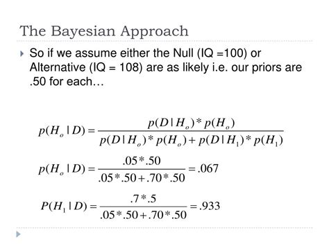 ppt simple examples of the bayesian approach powerpoint presentation