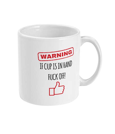 Fuck Off Mug Funny Rude Prank Coffee Cup T Prank Presents