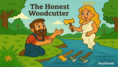 The Honest Woodcutter And His Axe Story Planets