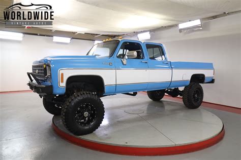 1976 Chevrolet Crew Cab 4x4 Worldwide Vintage Autos