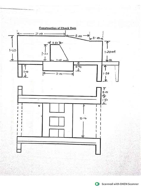 Check Dam Drawing 11zon Pdf