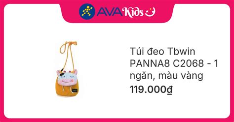 Túi đeo Tbwin Panna8 Bò Hoa C2068 Vàng Cao Cấp Bền đẹp