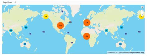 地图 Adobe Analytics