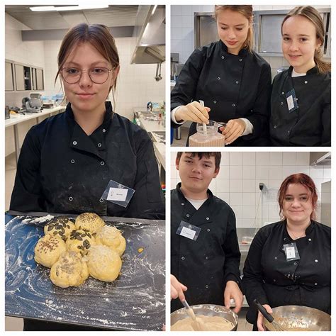 Gastronomischen Praktika Praktikanten Aus Gorzów Śląski Polen Im