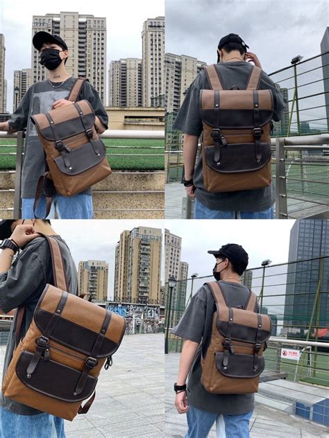 Korean Backpack For Men Backpack Male Japanese Ins Male Fashion Brand