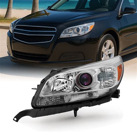 Akkon Chrome Headlight Assembly For 13 15 Chevy Malibu Ltltzeco