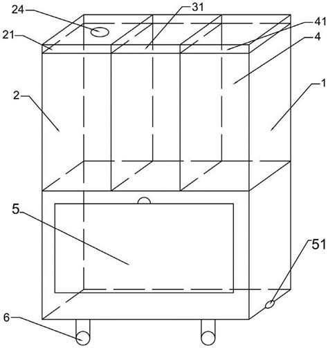 一种家用分类垃圾箱的制作方法