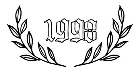 Birth Year Tattoo Drawing Artofit