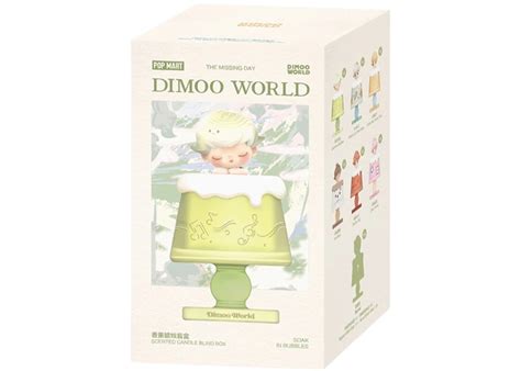 Pop Mart Dimoo The Missing Day Series Scented Candle Single Blind Box Us